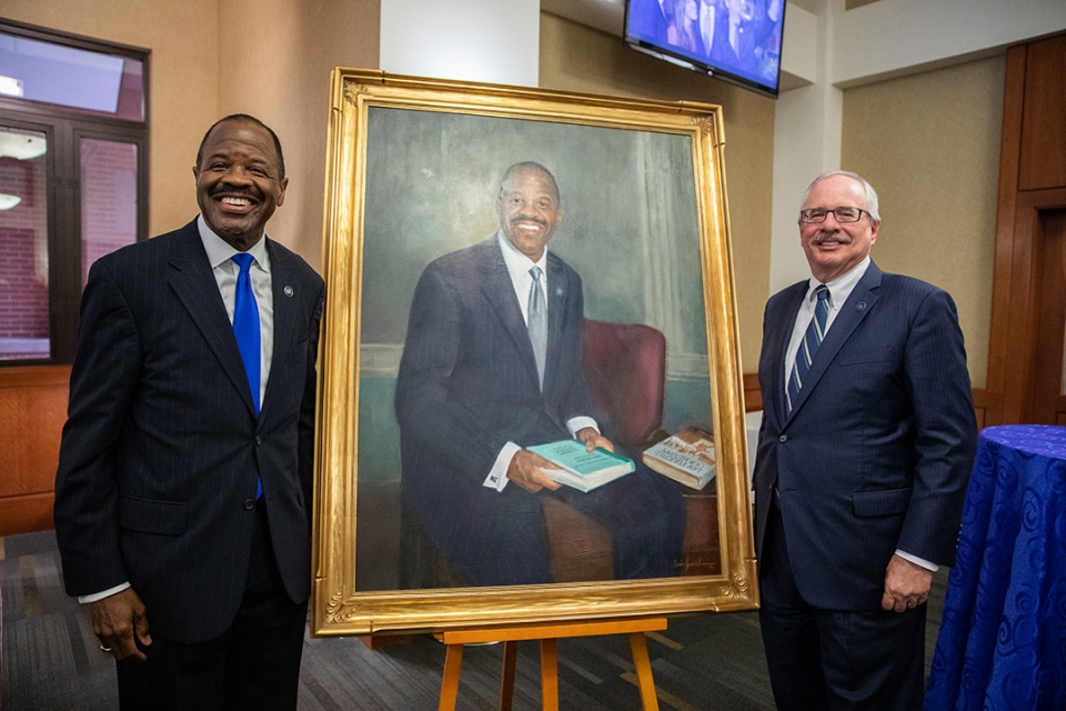 Dean Morant Honored at Portrait Unveiling - Bobby Burchfield Official ...
